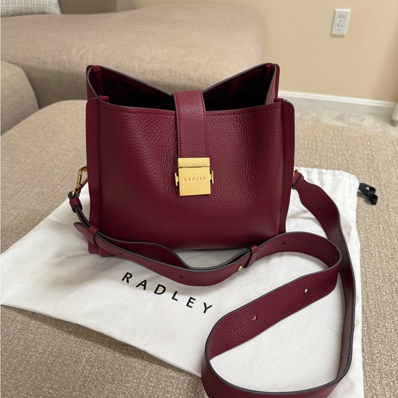 RADLEY LONDON | Bags | Radley London Deep Red Crossbody Bag | Poshmark